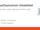 Enriquesource Rust Cheatsheet A Website With A Quick Reference Of Rust