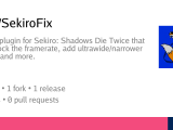 Lyall Sekirofix An Asi Plugin For Sekiro Shadows Die Twice That Can