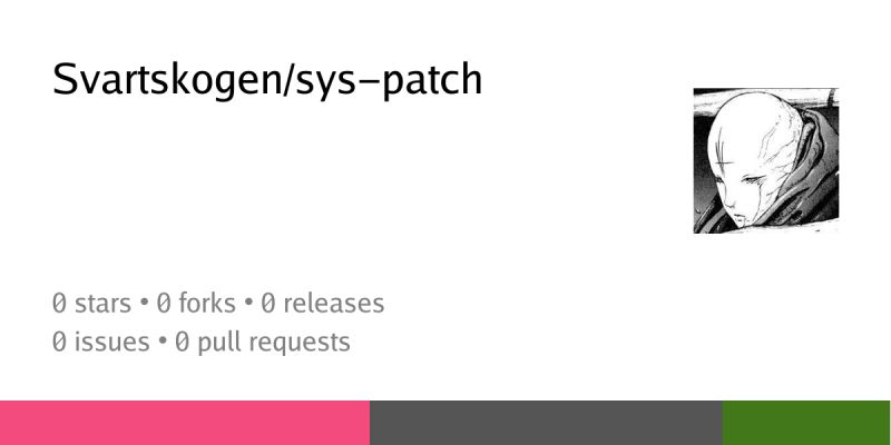 Svartskogen Sys Patch Codeberg Org - Abstract Images - Professional Retina Collection