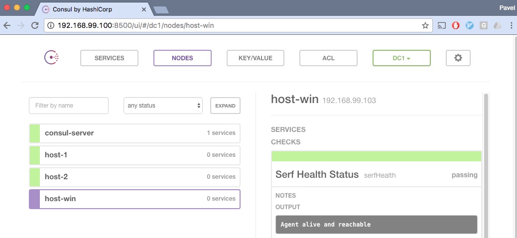 Consul Cluster With Windows Host Dots And Brackets Code Blog
