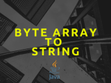 Byte Array To String In Java