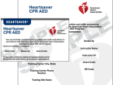 Aha Heartsaver Cpr Aed Ecard Code Blue Training