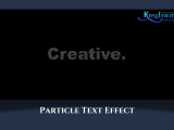 Create Particle Text Effect Using Html Css And Javascript