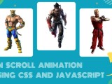 Create On Scroll Animation Using Html Css And Javascript