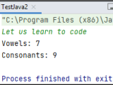Write A Java Program To Count Vowels In A String Codebun