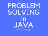Program In Java Codebun