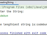 Write A Java Program To Find Repeating Set Of Characters In A String