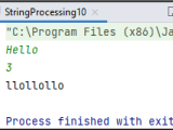Write A Java Program To String Processing Codebun
