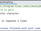 Write A Java Program To Find Repeating Set Of Characters In A String