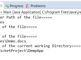 Find File Path Folder Path Current Working Directory In Java
