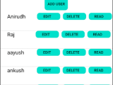 Crud Operation In Android Using Firebase Database Codebun
