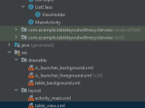 Android Table Layout With Recycler View Codebun
