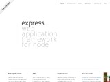 Express Web Application Framework For Node Javascript On The Server
