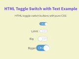 Html Toggle Button