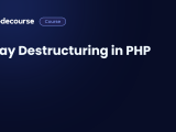 Array Destructuring In Php