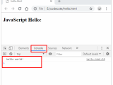 Code Ví Dụ Javascript Hello World Với File Html Và File Js