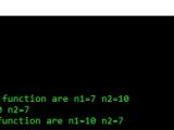 C Program To Swap Two Numbers Using Call By Reference Codedost