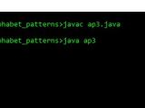 Java Program For Character Alphabet Pattern 3 Codedost