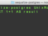 Getting Started With Sequelize And Postgresql Codeforgeek