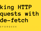 Making Http Requests In Node Js With Node Fetch Codeforgeek