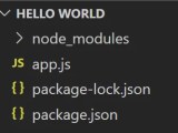 Nodejs Installation Setup And Creating A Hello World Application In