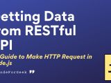 Getting Data From Restful Api A Guide To Make Http Request In Node Js