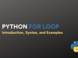 Python For Loop Introduction Syntax And Examples Codeforgeek