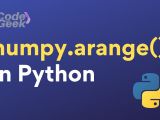 Numpy Arange In Python Introduction Syntax Examples Codeforgeek
