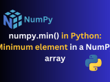 Numpy Min In Python Get Minimum Value In Array Codeforgeek
