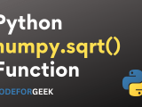 Numpy Sqrt In Python A Detailed Guide Codeforgeek