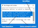 Creating A Text Widget With Scrollbar In Tkinter Codeforgeek