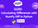Numpy Diff In Python Calculating Array Differences Codeforgeek