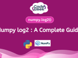 What Is The Log2 Function In Numpy Codeforgeek