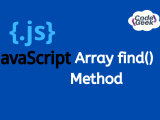 Javascript Array Find Method Codeforgeek