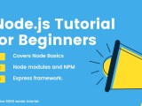 Node Js Tutorial For Beginners Step By Step With Examples Codeforgeek