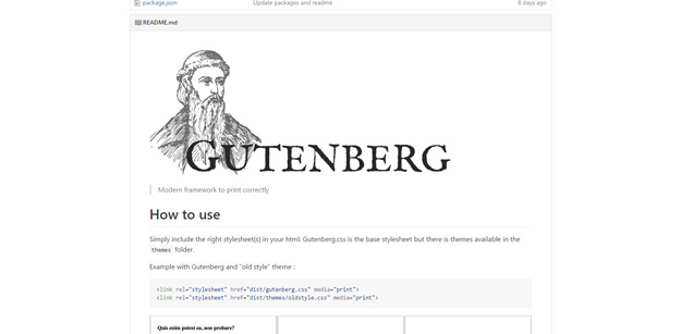 Github Bafs Gutenberg Modern Framework To Print The Web Correctly - Best Abstract Designs in HD
