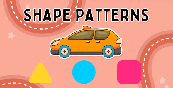 Shape Patterns | Educational Game | Html5 Game | Construct 2/3 - CodeGood