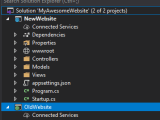 Deploying An Asp Net Project From A Multi Project Solution Using Github