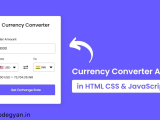 Github Prathmeshyelne Currency Converter App In Html Css Javascript