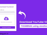 Github Prathmeshyelne Video Thumbnail Downloader Using Php