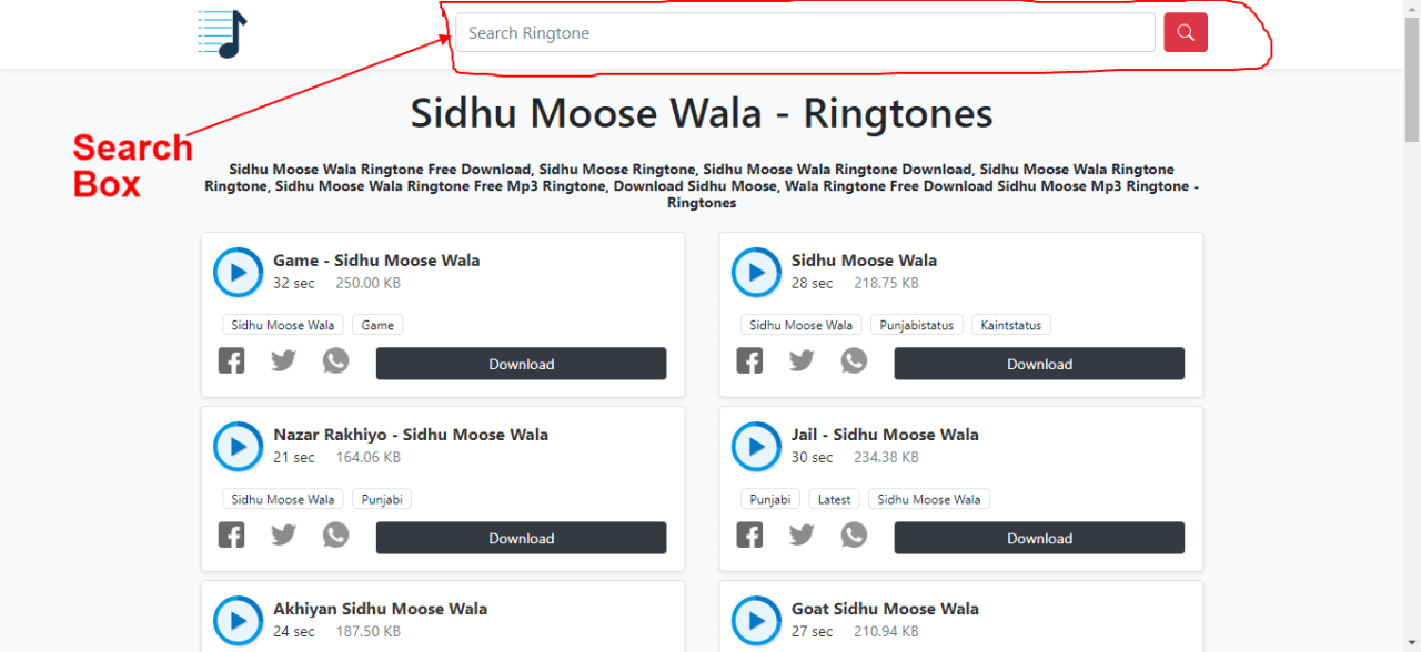 Ringtone API PHP Script - includes 10 lakhs of ringtones in the API & PHP Script - CodeHap.com ...