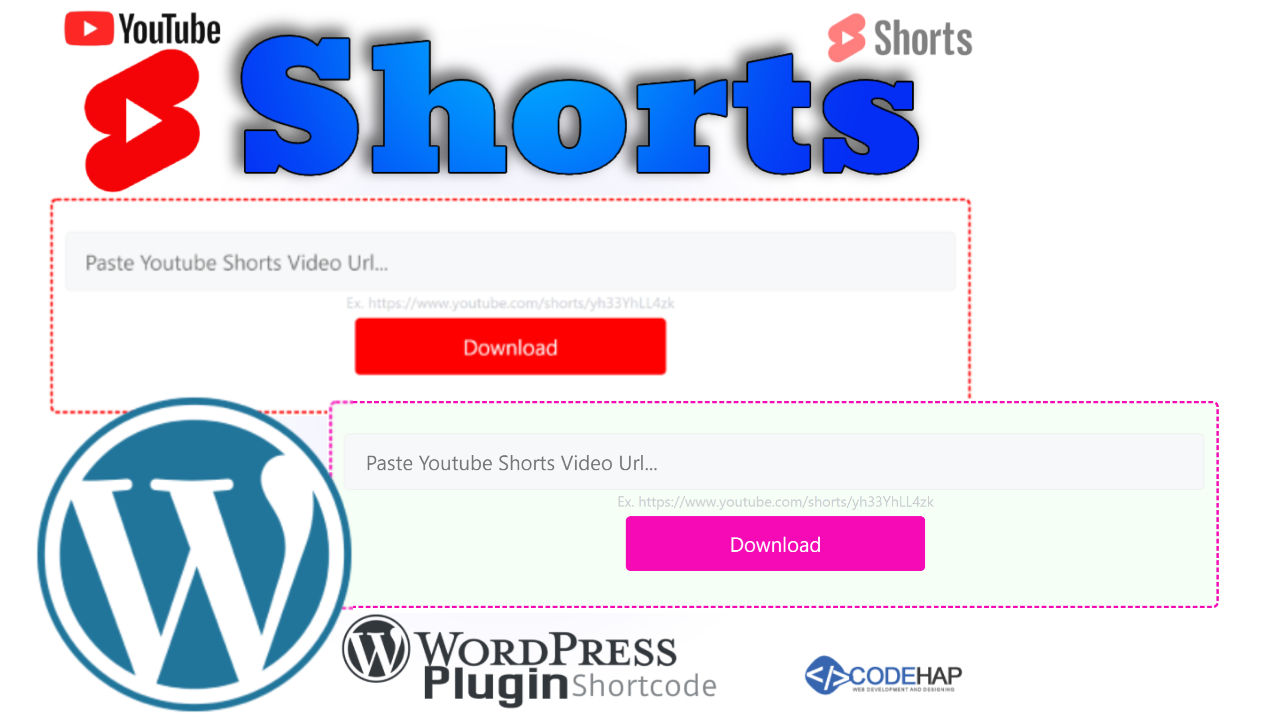 YouTube Shorts videos downloader WordPress plugin - CodeHap.com Official Blog