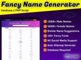 Fancy Name Generator Fancy Fonts Php Script Codehap