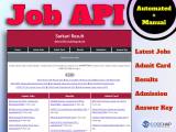 Job Api Php Script With Admin Panel Automated Manual Codehap