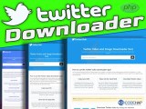 Twitter Video And Image Downloader Php Script Codehap