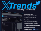 X Twitter Live Trends Php Script With Admin Panel Codehap