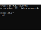 How To Run Python Script In Windows Command Prompt Design Talk