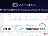 Adminhub Php Tailwind Admin Dashboard Template Codeintra