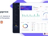 Approx Html Admin Dashboard Template Codeintra