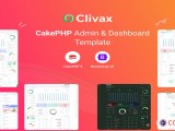 Clivax Cakephp Admin Dashboard Template Codeintra